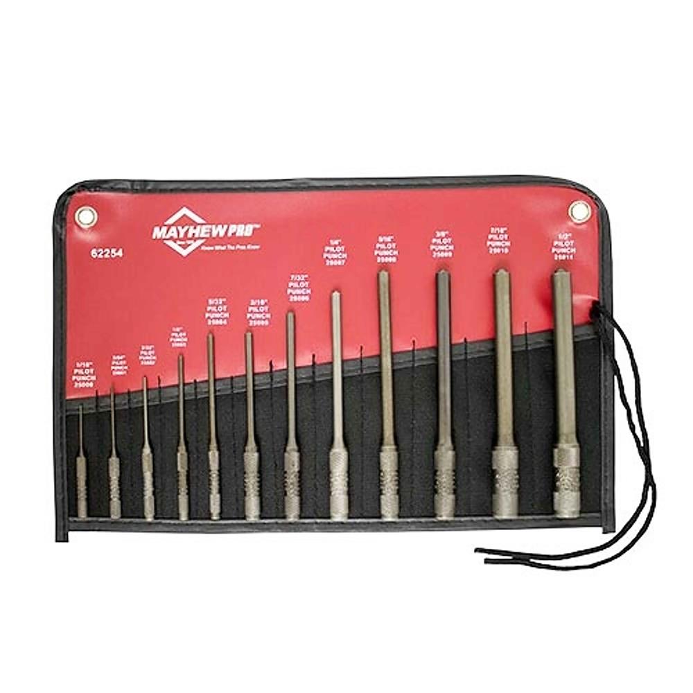 MAYHEW 62254 Pro Pilot Punch Kit, 12 Piece Set available online ...