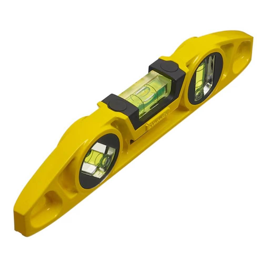 Stanley 0-43-603 9" Magnetic Aluminium Torpedo Spirit Level available ...
