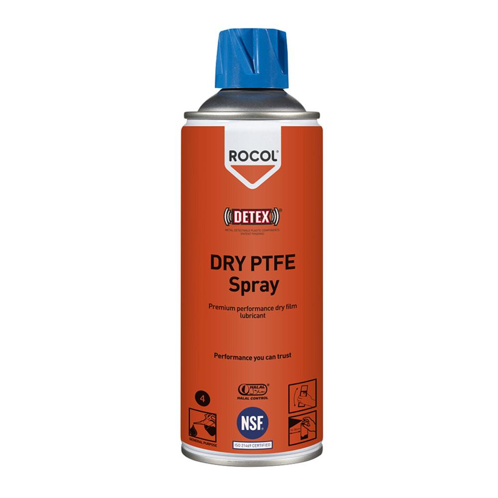 ROCOL 34235 DRY PTFE Spray, 400ml available online - Caulfield Industrial
