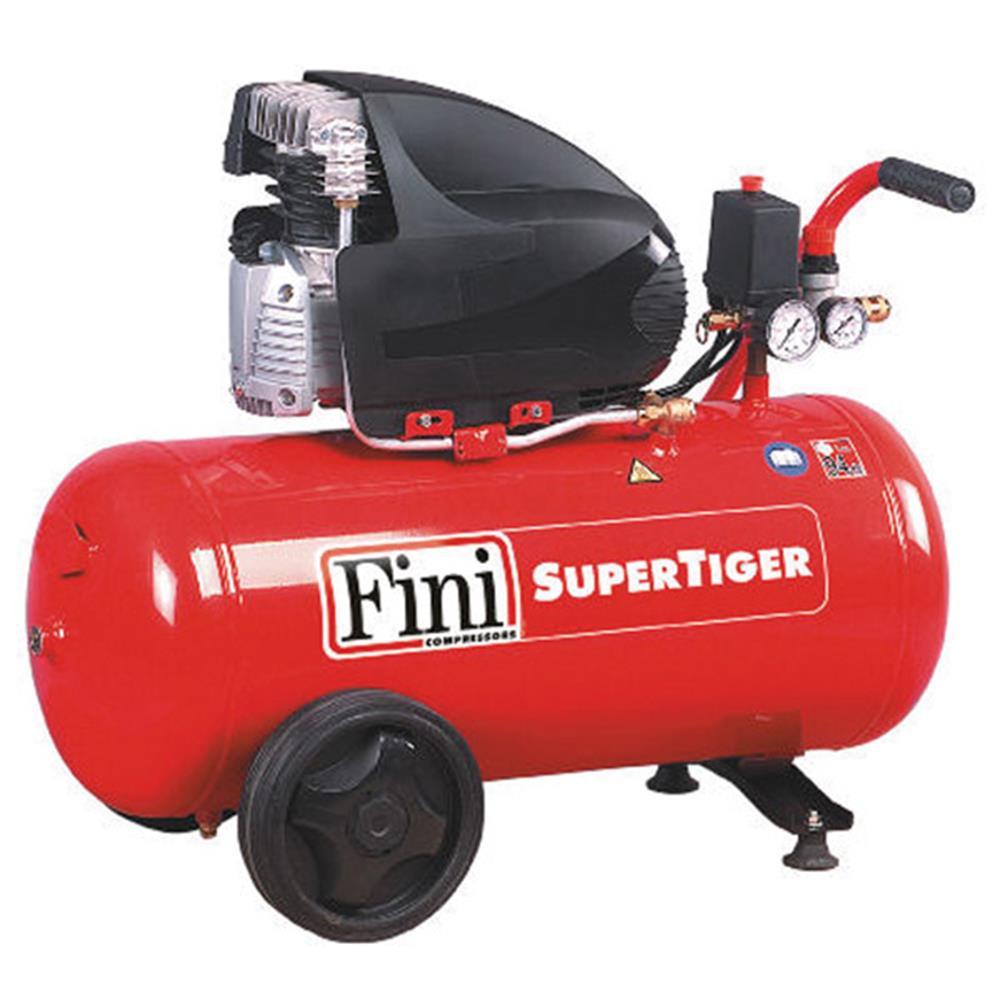Fini Supertiger-265M 50 Litre 220 Volt Professional Direct Drive Air ...