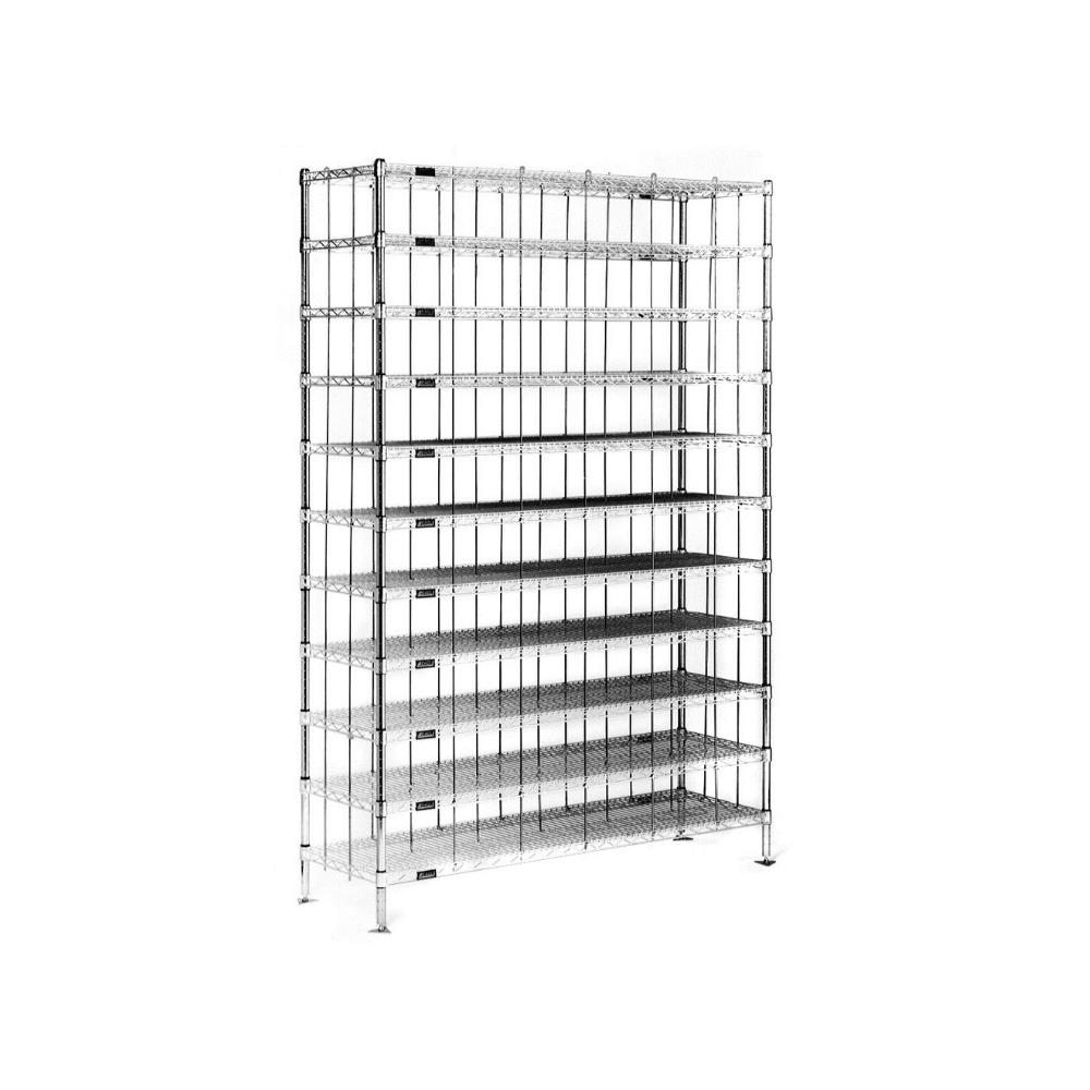 QUANTUM Chrome Shoe Rack available online - Caulfield Industrial