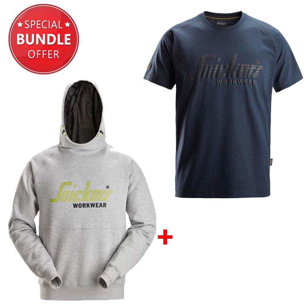 SNICKERS 2845 Workwear Bundle, Hoodie & T-Shirt available online ...