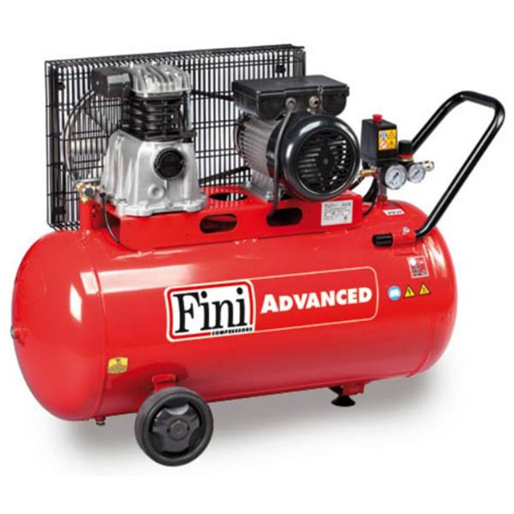 Fini MK102/N/90-2M 90 Litre 230 Volt Belt Driven Air Compressor ...