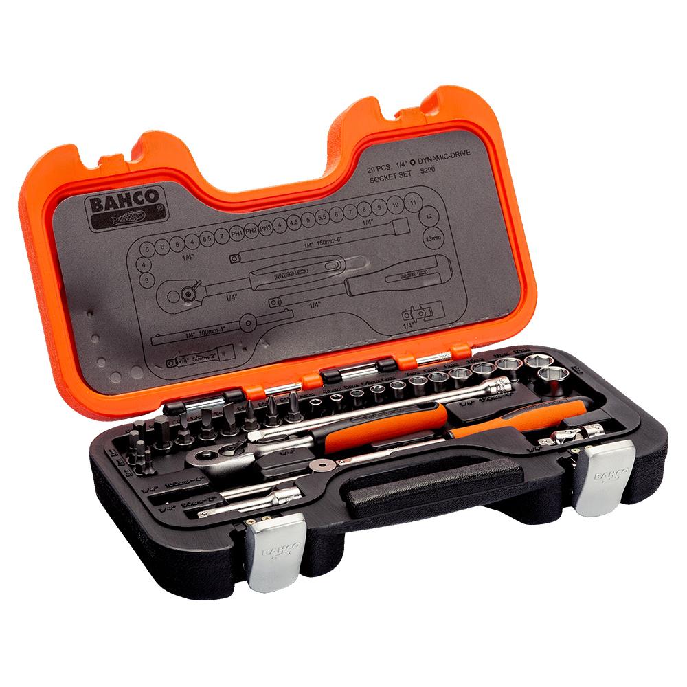Bahco S290 29 Piece 1/4" Drive Socket Set available online - Caulfield ...