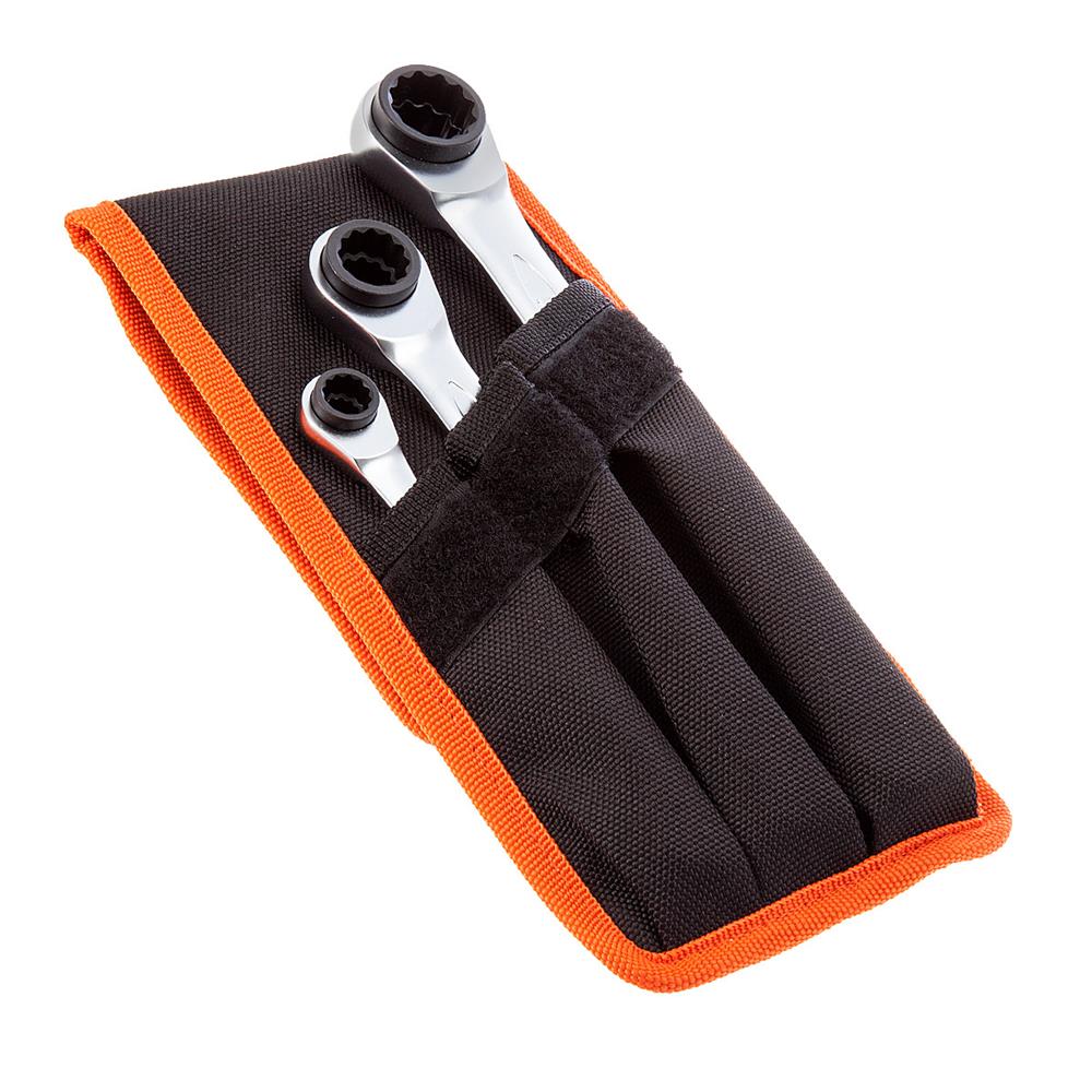 Bahco S4RM/3T 3 Piece Metric Reversible Ratchet Spanner Set available ...