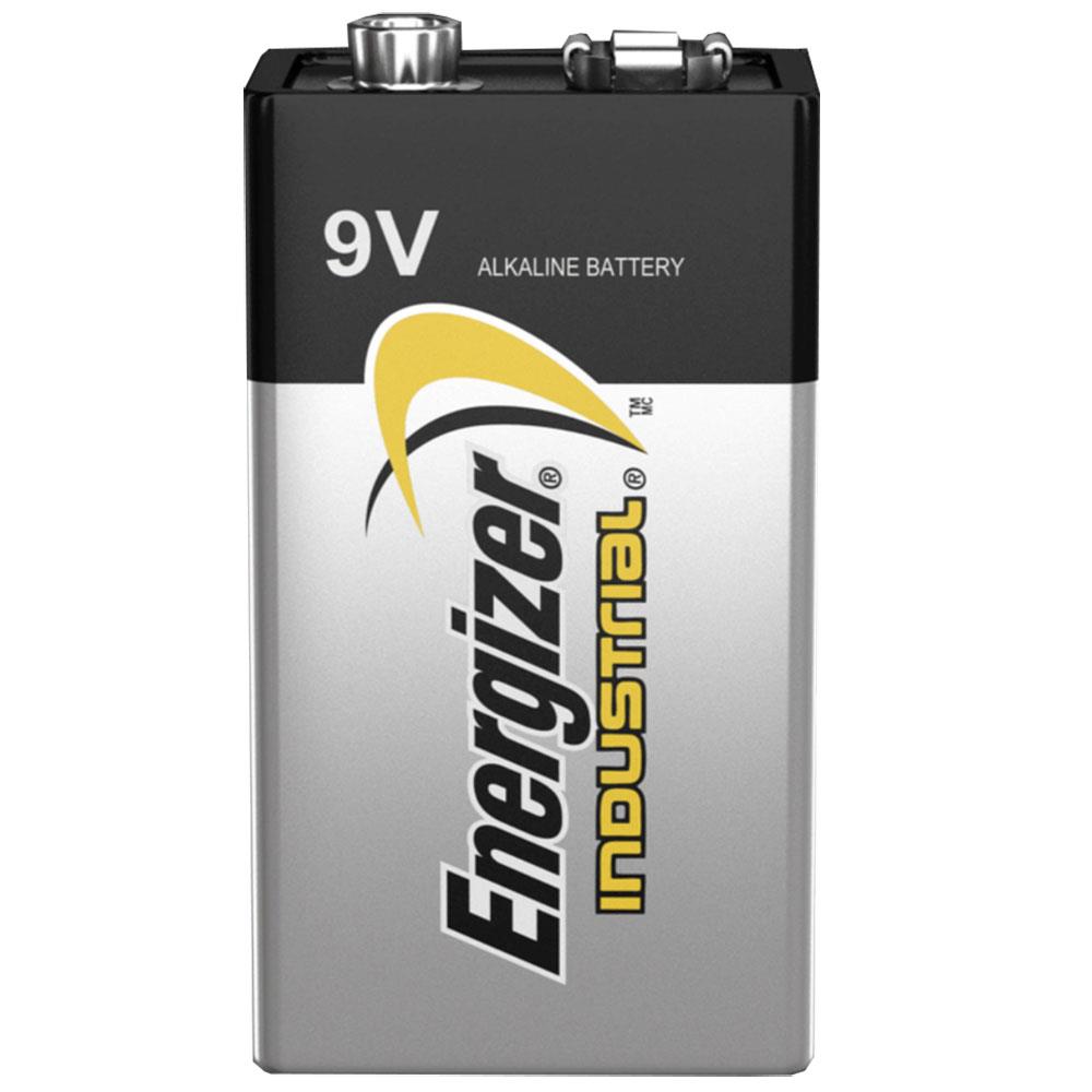 ENERGIZER 70191200 Alkaline Industrial 9 Volt Batteries, 12 Pack ...