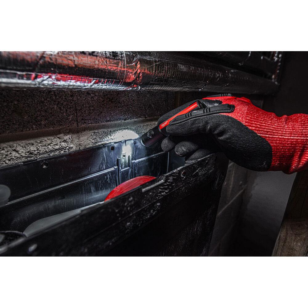 MILWAUKEE IR FL500 Internal USB Rechargeable 500 Lumens Flashlight ...