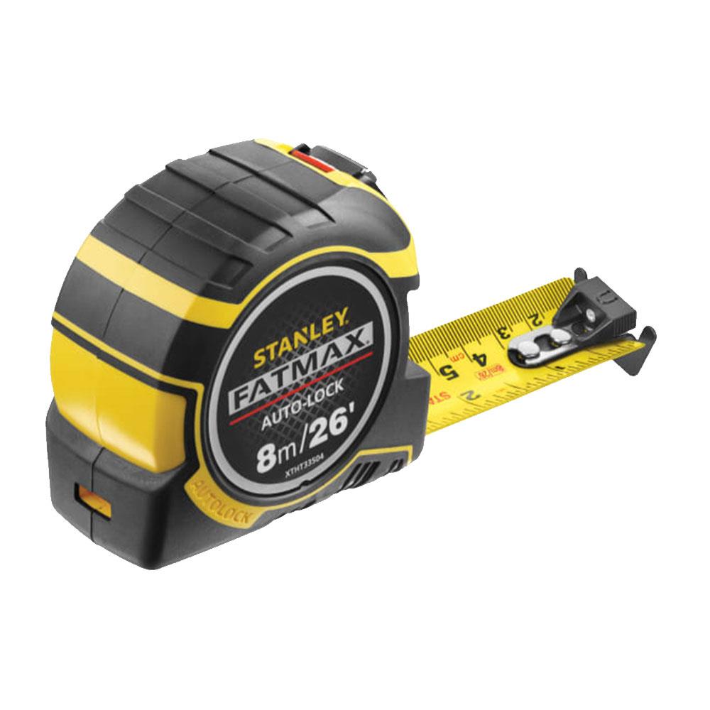 STANLEY XTHT0-33504 Fatmax Autolock Metric/Imperial Measuring Tape, 8 ...