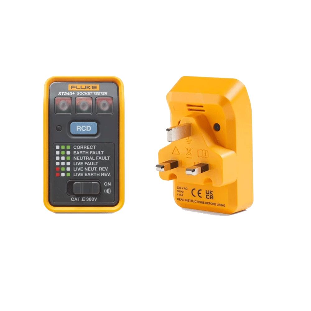 Fluke ST240+/UK Socket Tester available online - Caulfield Industrial