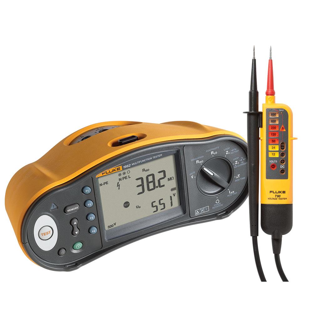 FLUKE 1662UK/T90 Installation Tester UK Kit + T90 available online ...