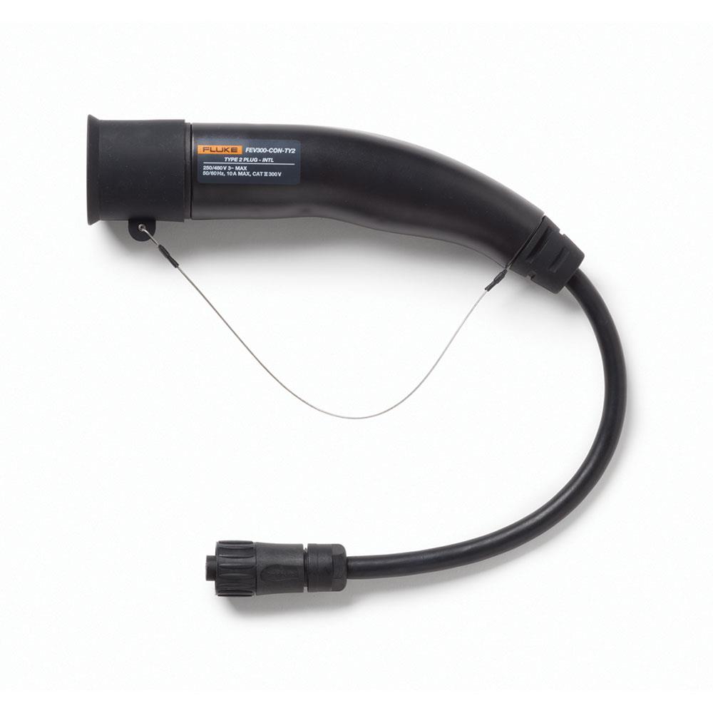 FLUKE FEV300-CON-TY2 TYPE 2 Plug for Test Adapter EV Charging, 5348123 ...