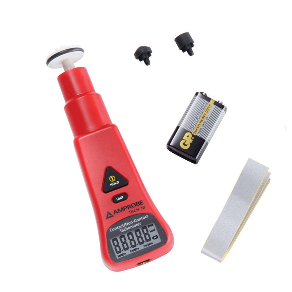 AMPROBE TACH-10 Digital Tachometer available online - Caulfield Industrial