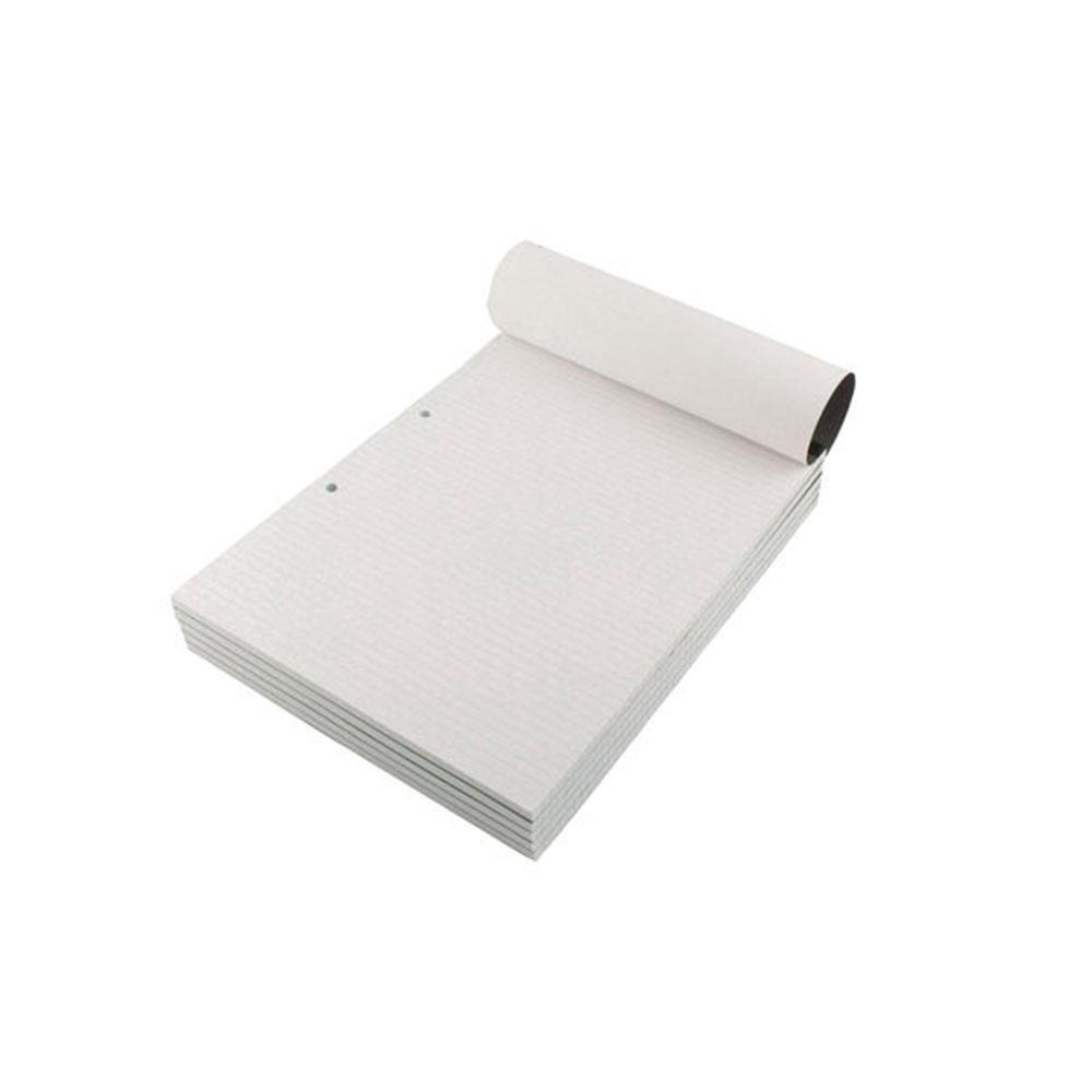 Q-Connect KF02229 160 Pages A4 Narrow Feint Ruled Headbound Refill Pad , Pack of 10 available ...