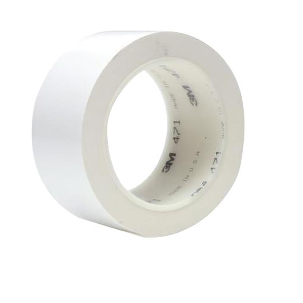 3M 471 Hazard Warning Floor Marking Tape, 25 mm x 33m, White available ...