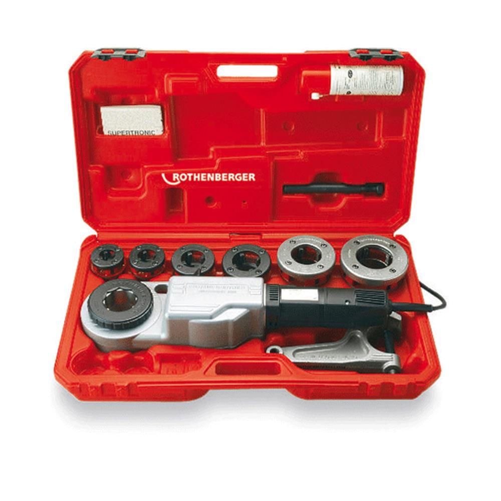 ROTHENBERGER 71258 Supertronic 2000 Power Threader Set 2" ,110V, BSPT ...