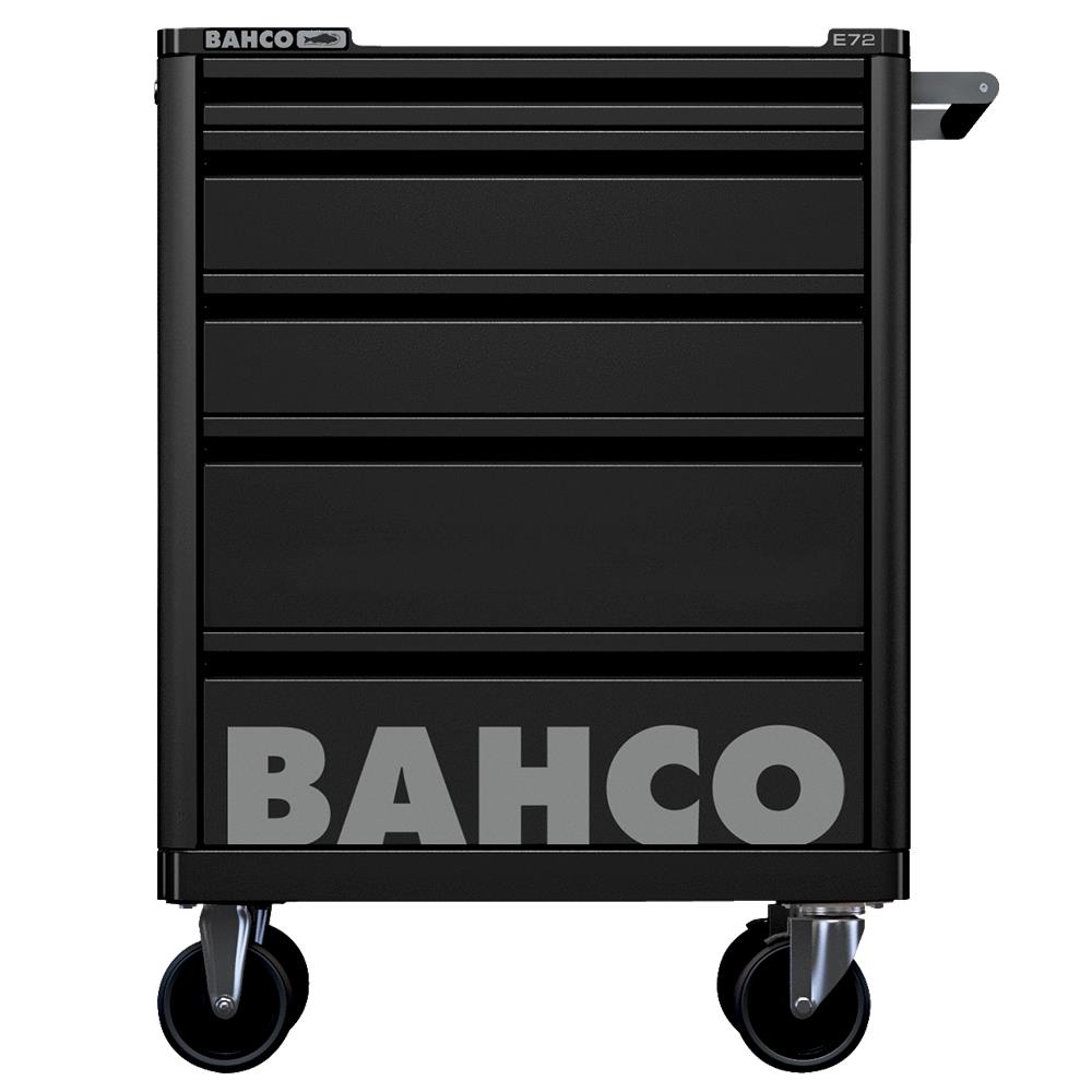 Bahco FF1ASET-BASIC 5-Drawer Black Wheeled Tool Trolley with 158 Tools ...