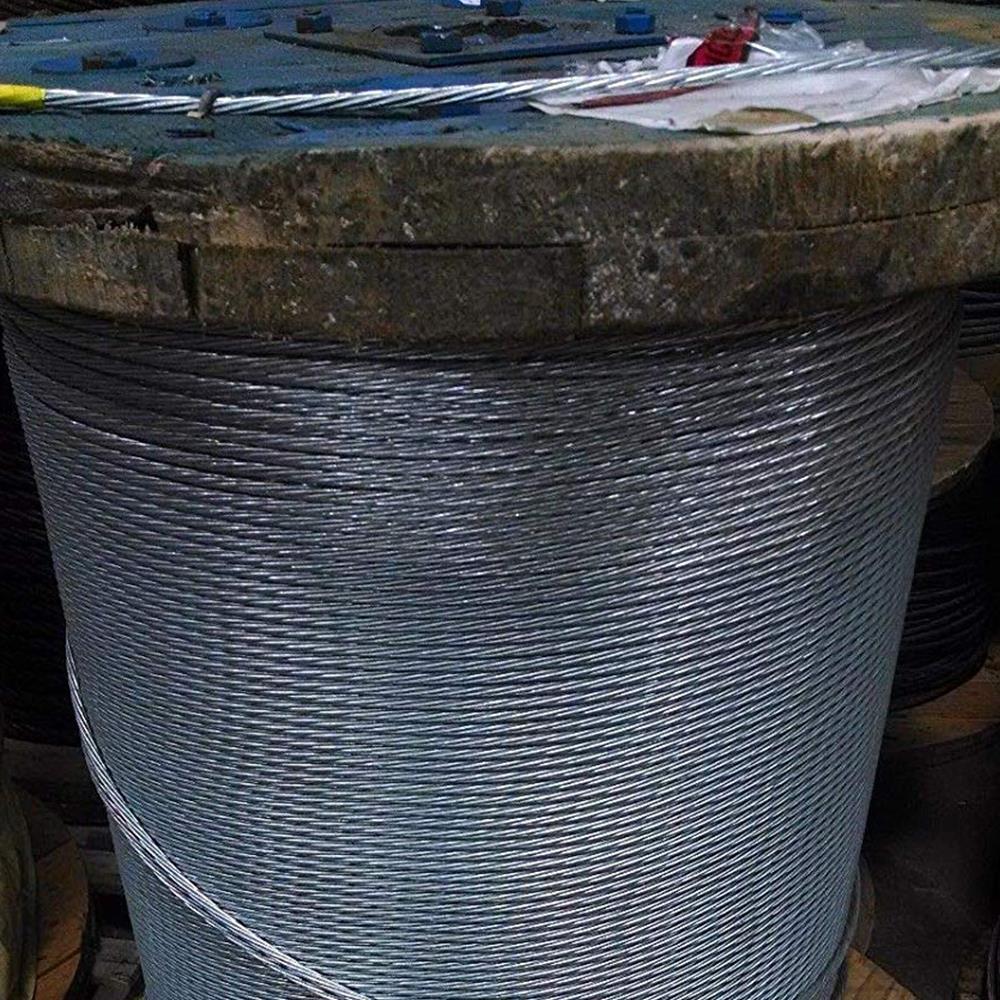 CITEC 1X7WIREROPE Galvanized Steel Spiral Strand Wire Rope 1000ft Roll ...