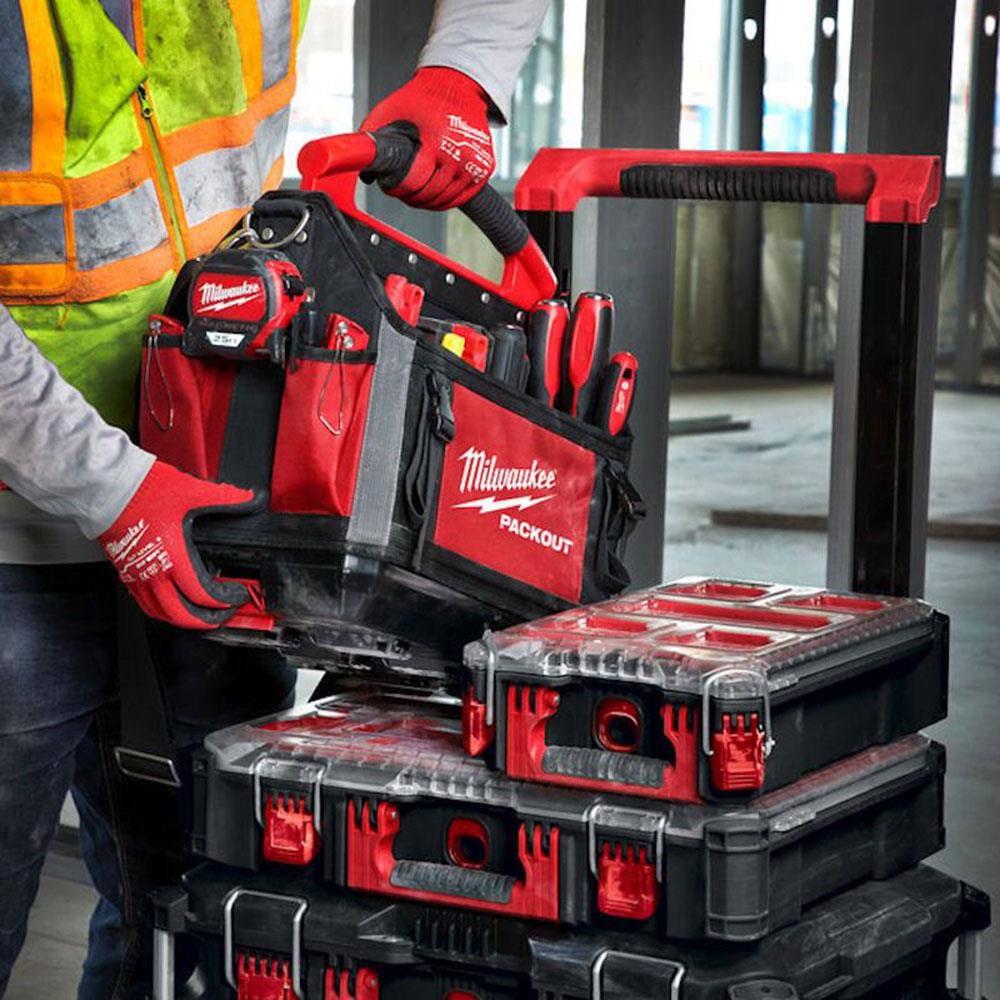 Milwaukee 4932464085 31 Pockets Packout Tote Tool Bag available online ...