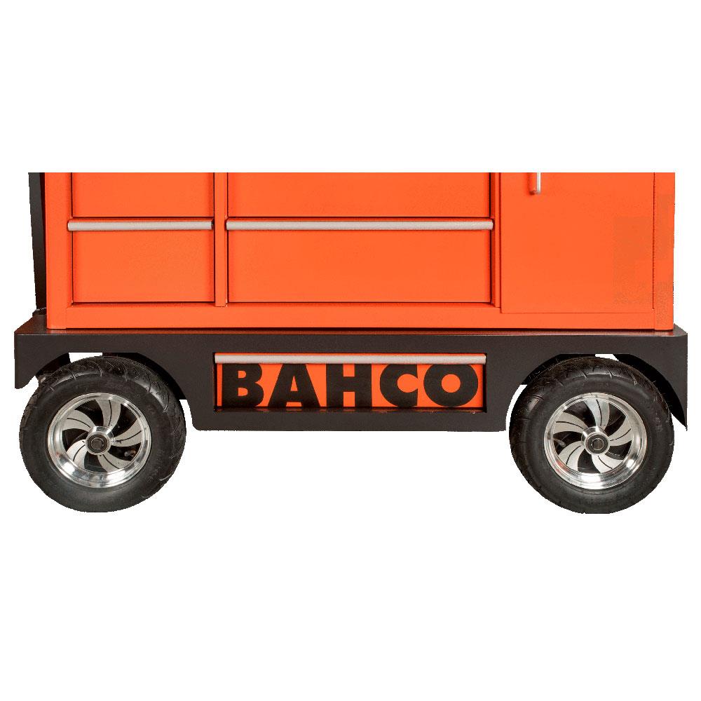 BAHCO 1475KXXL8CWTSS 53" Special Tool Trolley with 8 Drawers and Side ...