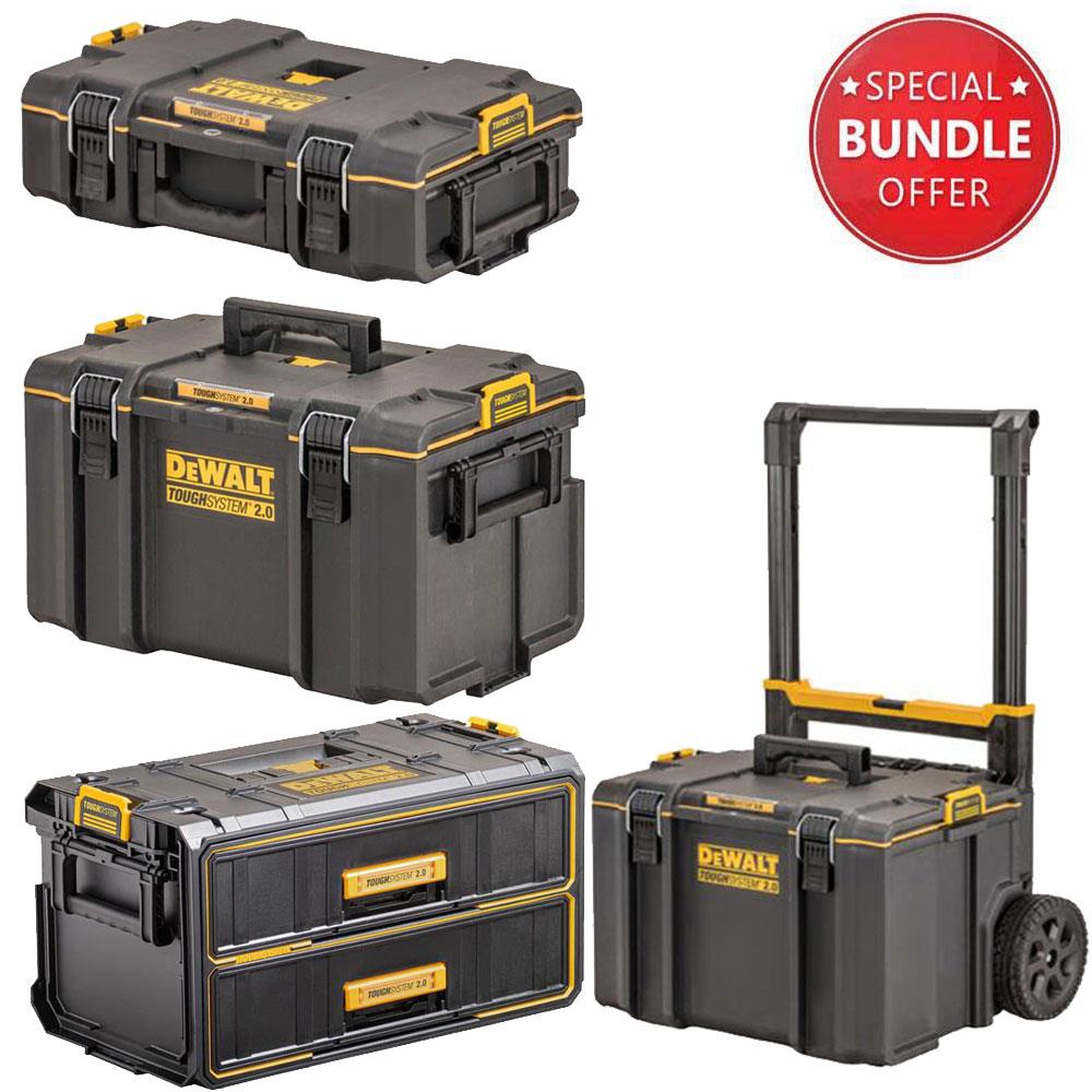 Dewalt Toughsystem Tool Box Bundle available online - Caulfield Industrial