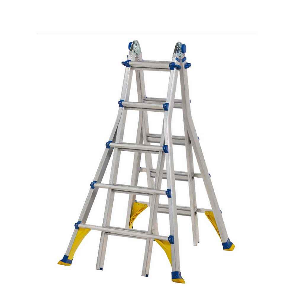 WERNER 75063 3 in 1 Telescopic Mult-Purpose Ladder 3x4, 3m Working ...