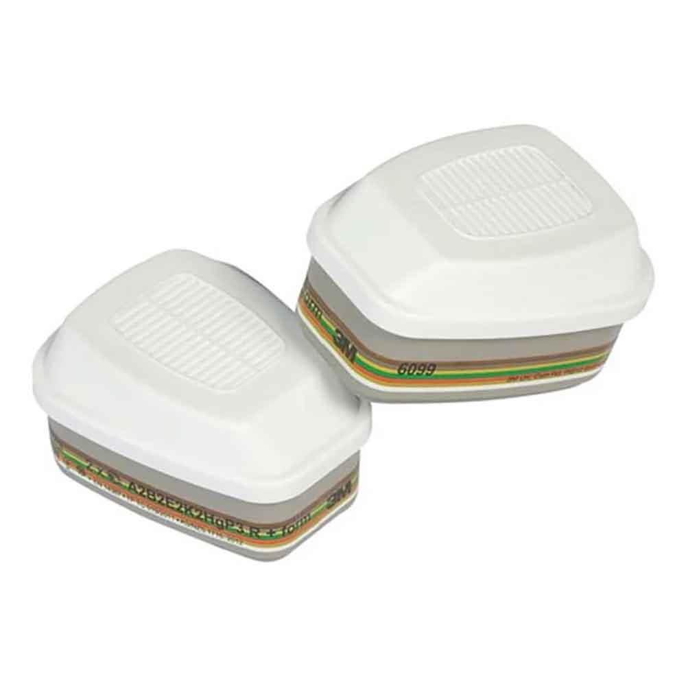 3M 6099 Gas & Vapour Filter 6000 Series Particulate Filter Range Pair ...