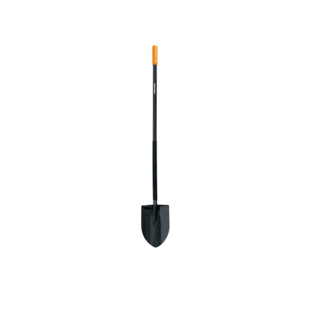 FISKARS 396680-1001 57.5 in Steel Digging Shovel with Steel Handle ...