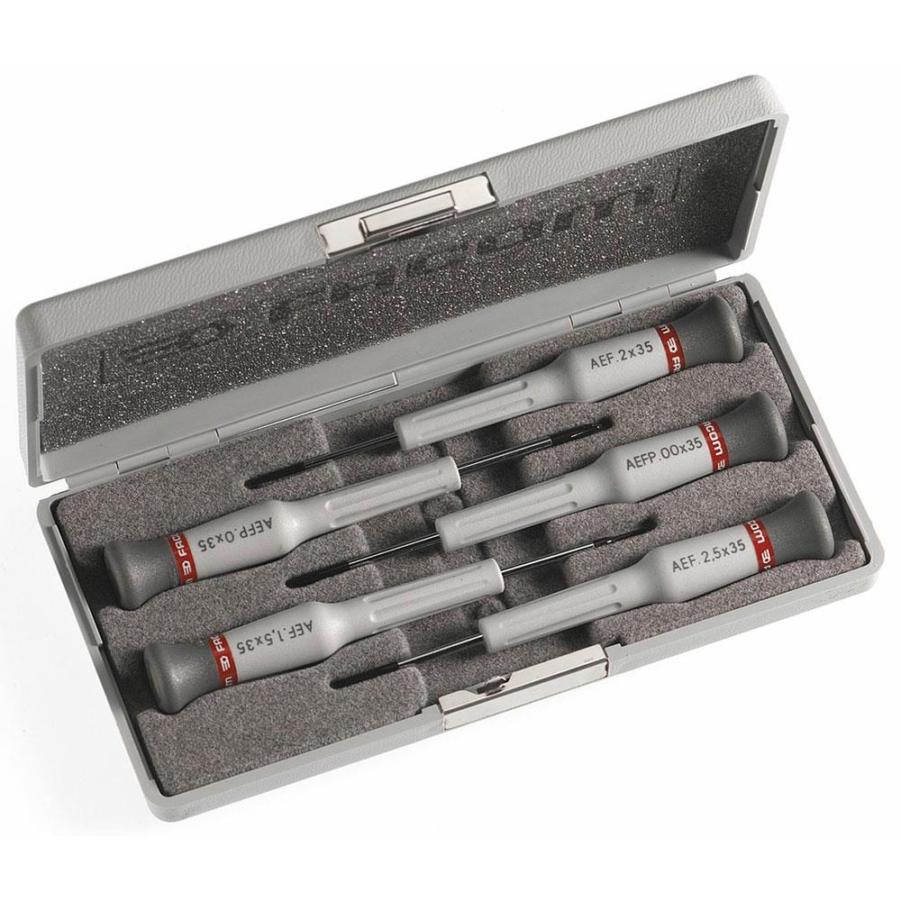 Facom AEF.j1 Micro-Tech® 5-Piece Screwdriver Set Slotted Head ...
