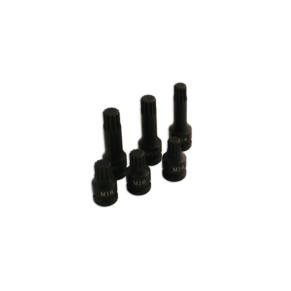 Laser 5019 6 Piece Spline Bit Set available online - Caulfield Industrial