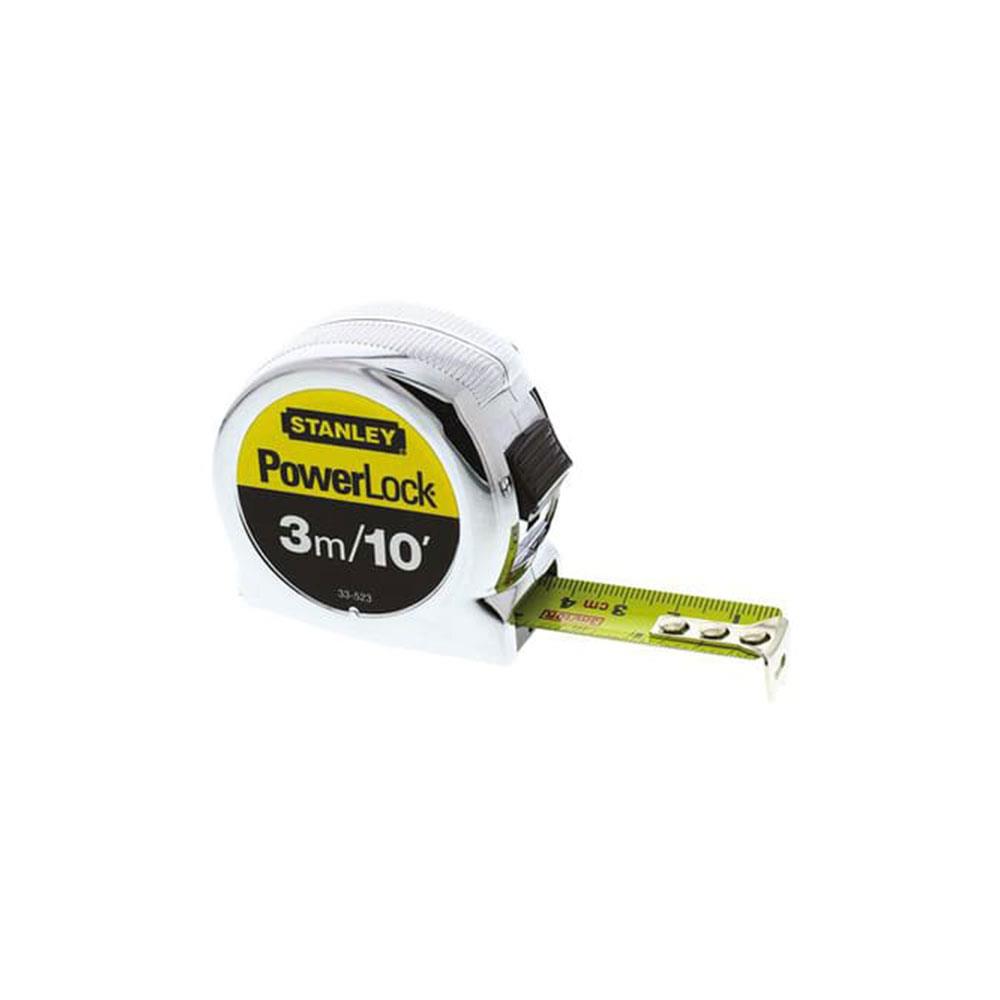 Stanley 0-33-523 Metric/Imperial Micro Powerlock Tape Measure 3m / 10ft ...