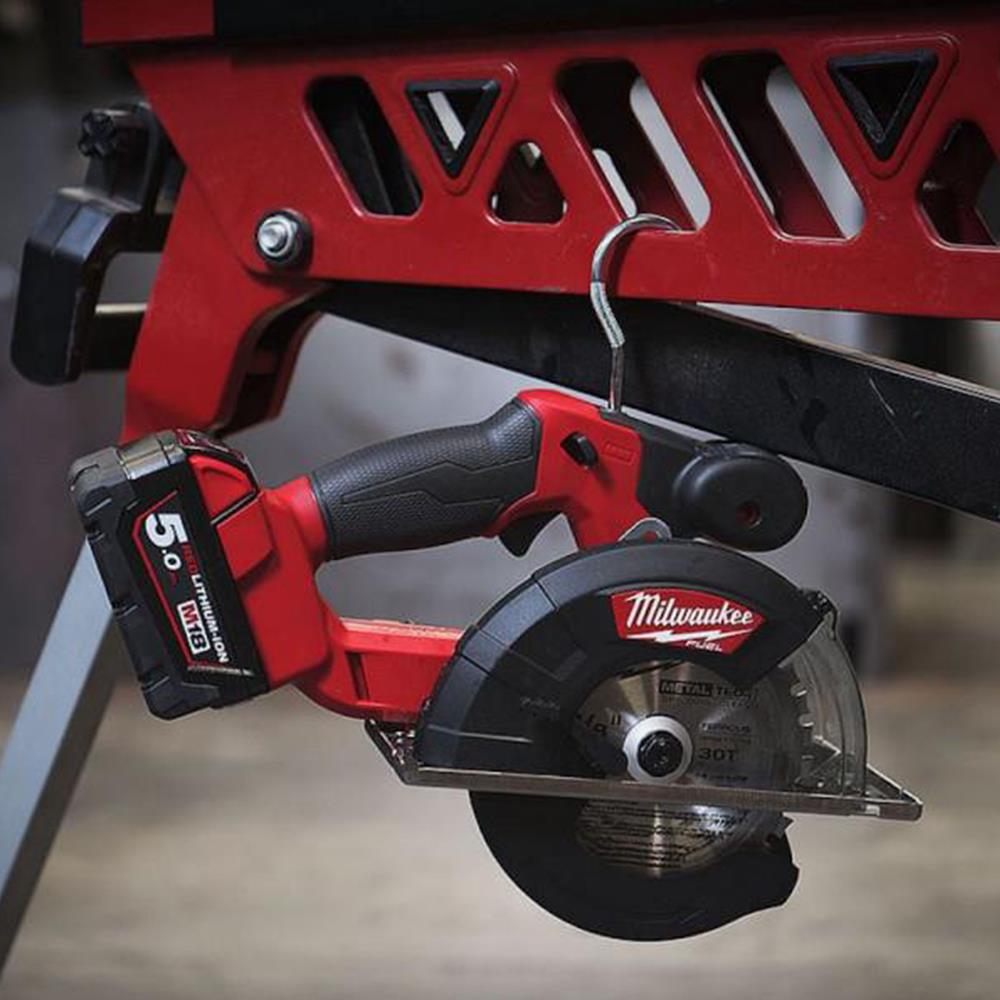 Milwaukee M18FMCS-502X 18 Volt Metal Circular Saw, 2 x 5.0Ah Batteries ...