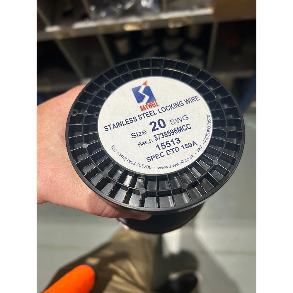 SAYWELL DTD189A21SWG Stainless Steel Locking Wire 21SWG available ...