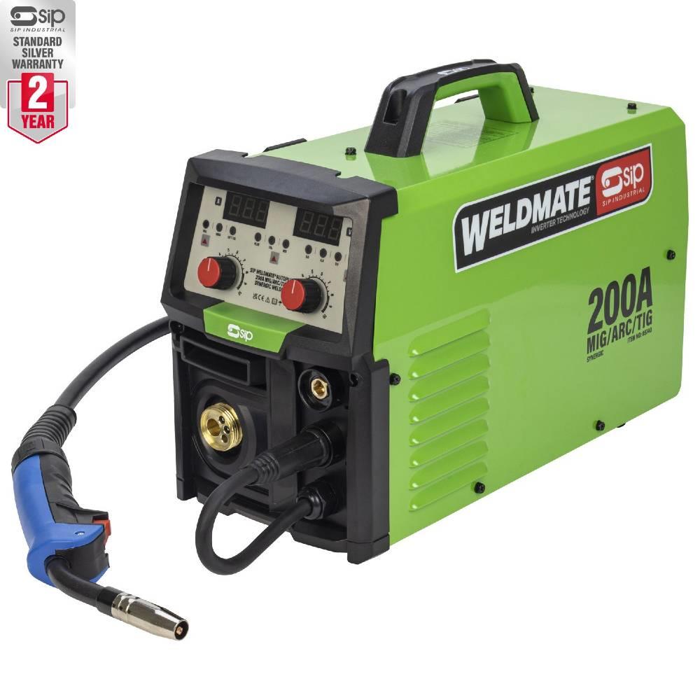 SIP 05740 Weldmate Autoplus 200A MIG/ARC/TIG Welder available online ...