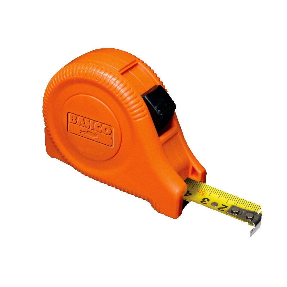 BAHCO MTG-8-25-E 25mm Short Measuring Tapes with Positive Locking ...
