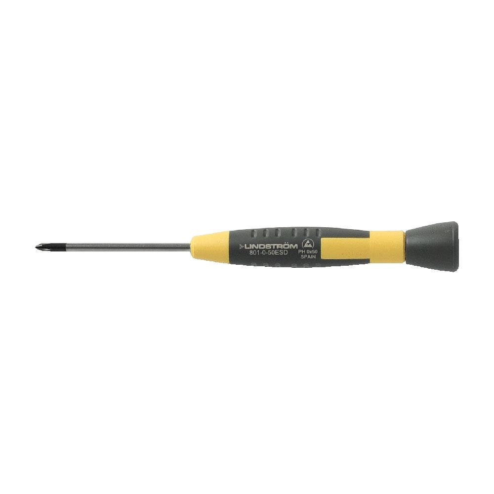 LINDSTROM 801ESD Phillips ESD Safe Precision Screwdrivers available ...