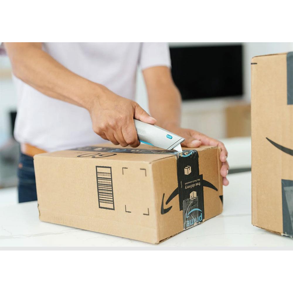 SLICE 10494 Smart-Retracting Metal-Handle Squeeze Knife available ...