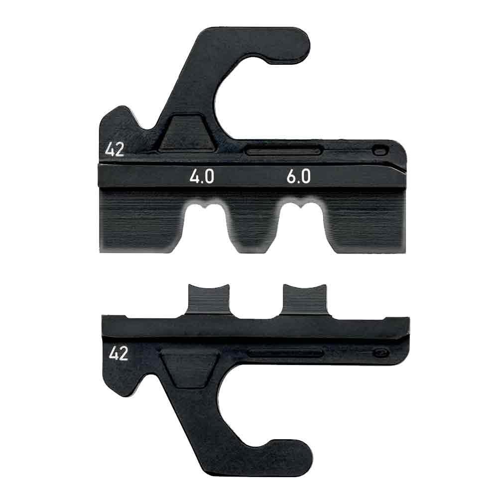 KNIPEX 97 39 42 Die set For MC4/MC4 EVO 2 connectors with 4 / 6 mm² ...