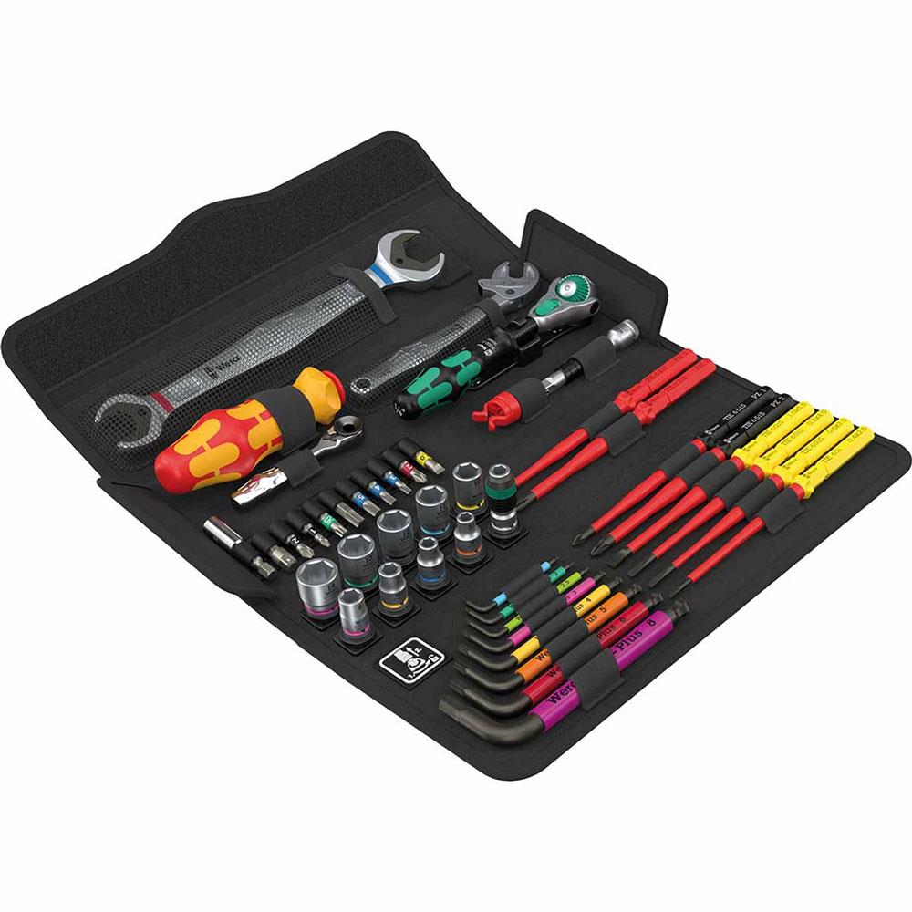 WERA 05340006001 Kraftform Kompakt W 11 Maintenance Kit, 45 Piece ...