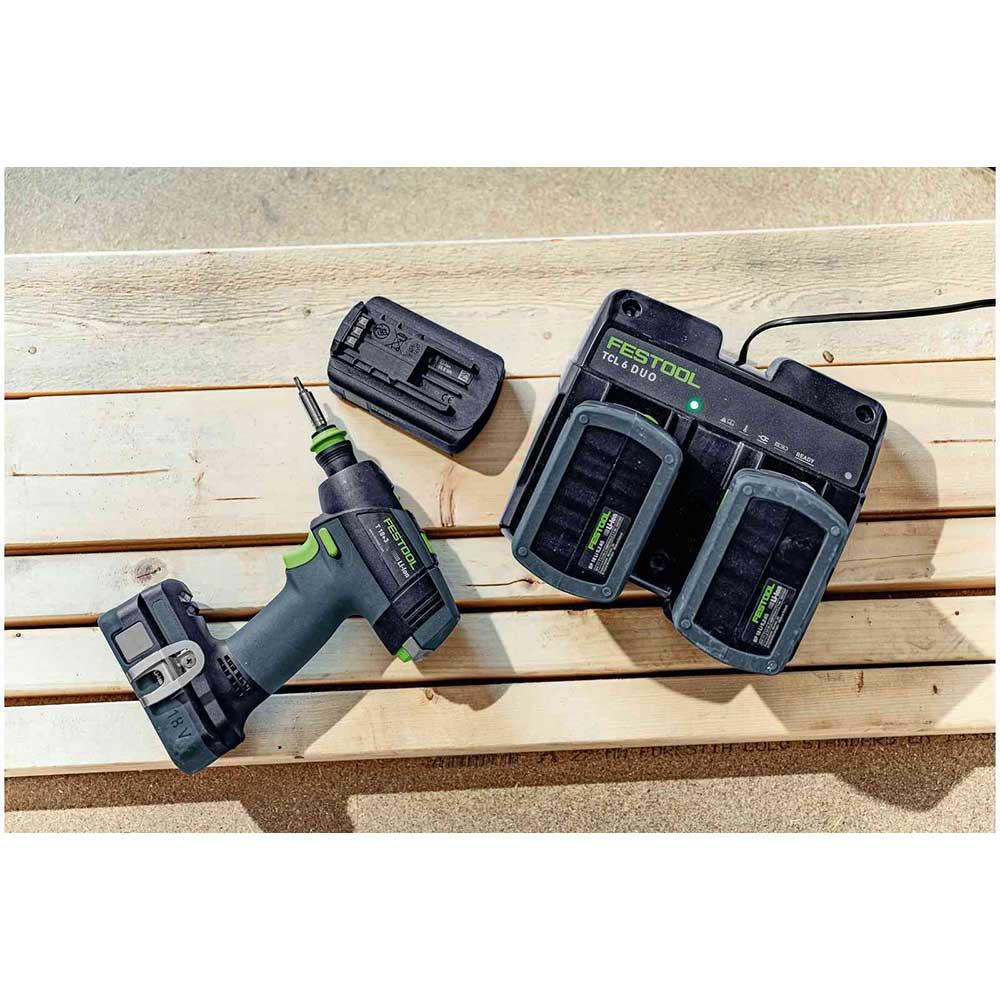 FESTOOL 577019 TCL 6 DUO Rapid Charger, 230V available online ...