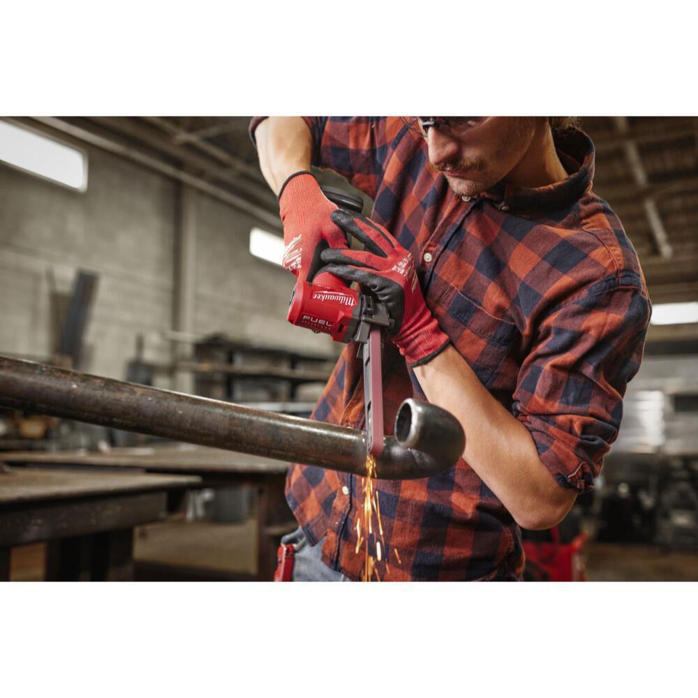 MILWAUKEE M12FBFL10-0 M12 12V FUEL™ Band File, 10mm, Bare Unit ...