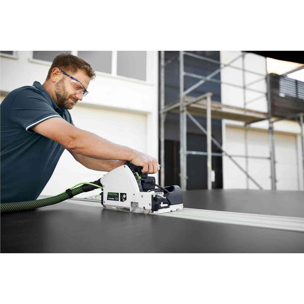 FESTOOL 577747 TSV 60 KEBQ-Plus-FS 1 Plunge-Cut Saw with Scoring ...