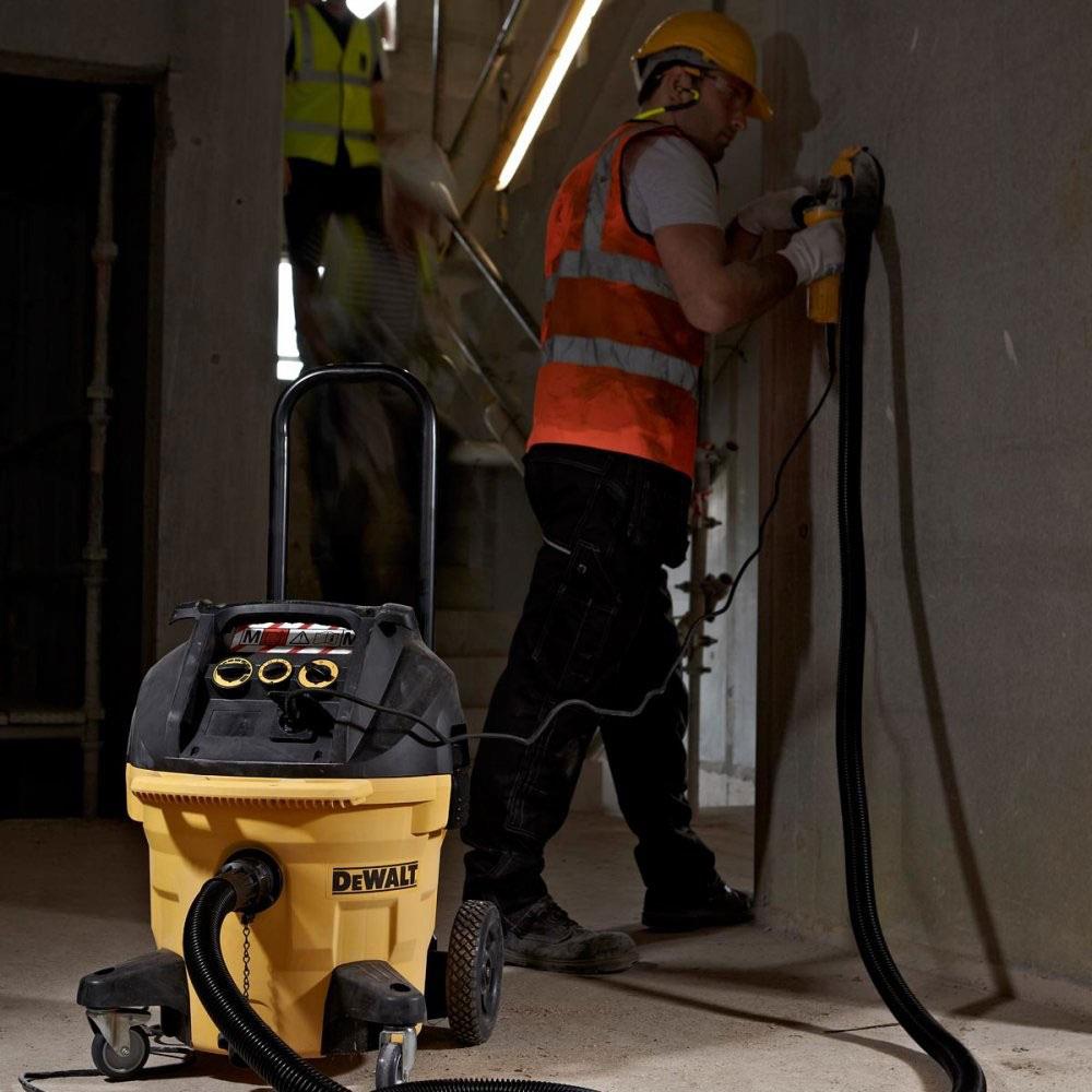 DEWALT DWV905M-GB Wet & Dry Extractor/Vacuum 38 Litres, 240V available ...