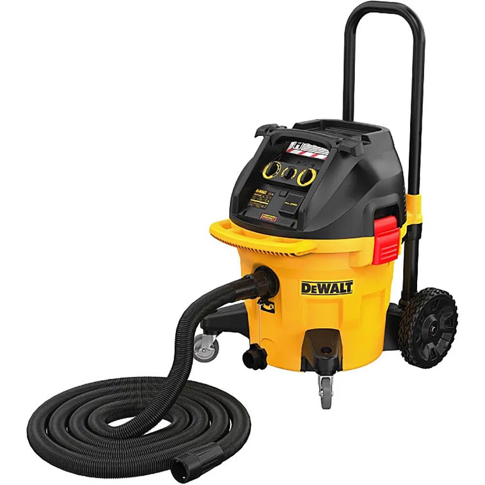 DEWALT DWV905H-LX 38L H-Class 1400W Wet & Dry Dust Extractor, 110V ...