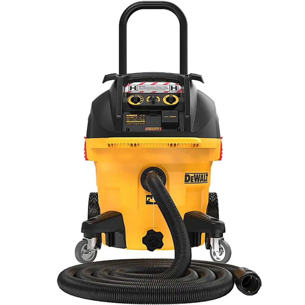 DEWALT DWV905H-LX 38L H-Class 1400W Wet & Dry Dust Extractor, 110V ...