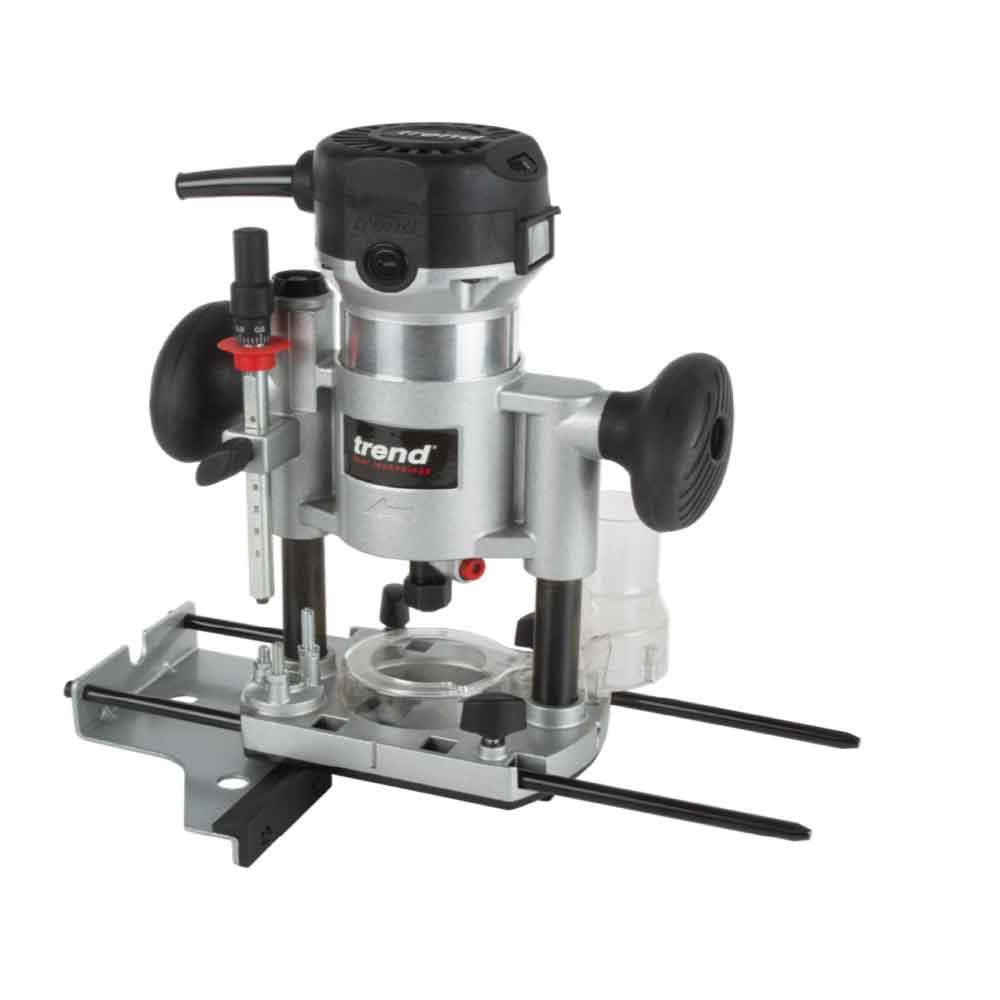 TREND T1EPS 240V 1/4" Variable Speed Trim / Plunge Router, 710W ...