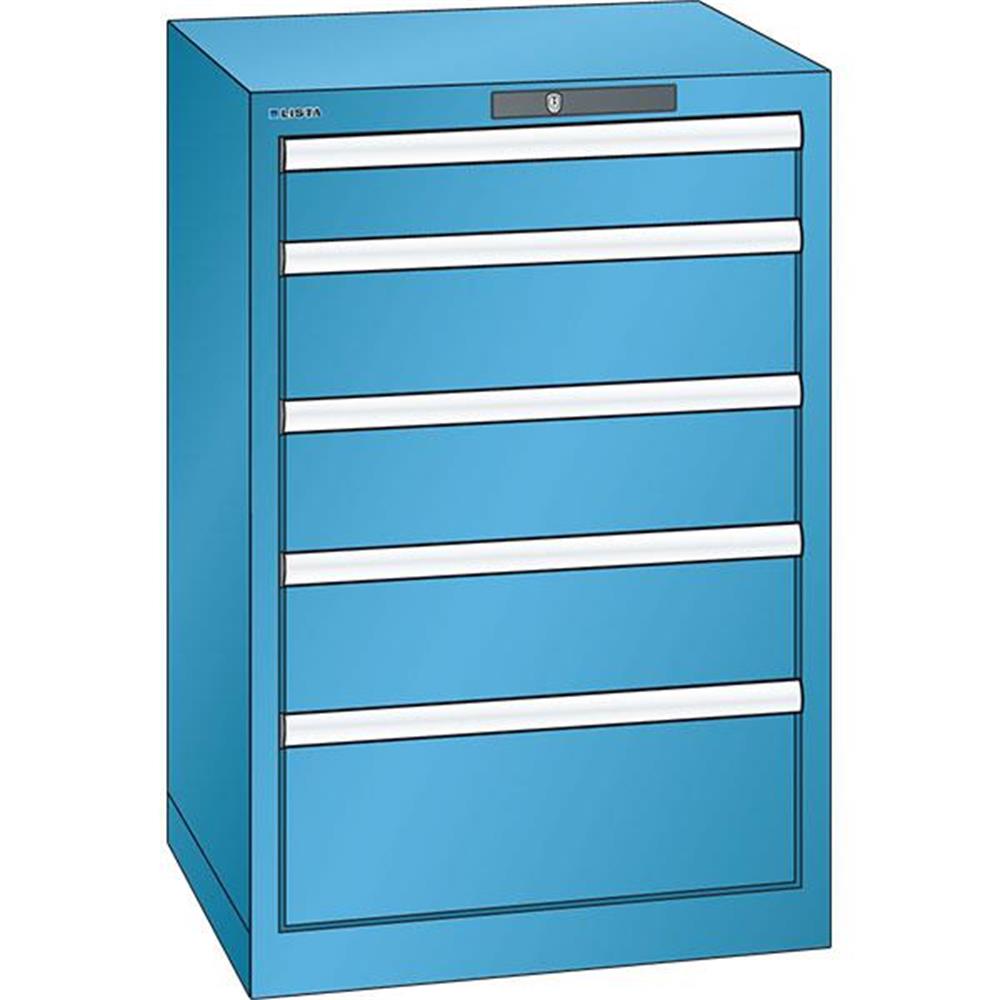 Lista 14.256.0100 5-Drawer Light Blue Storage Cabinet available online ...