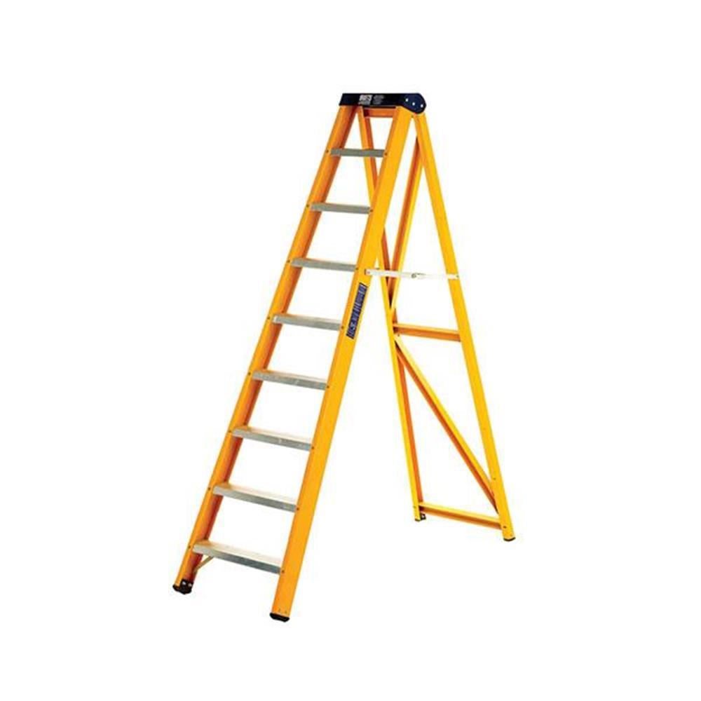 BRATTS LADDERS GSB10 2.54m GSB Swing Back 10 Step Ladder available ...