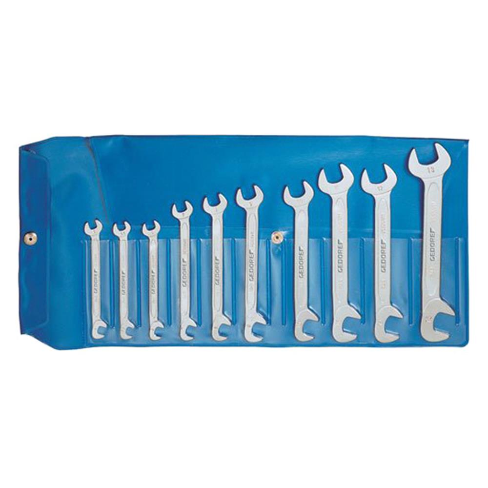 Gedore 8 10 Piece Metric Double Ended Midget Spanner Set available ...