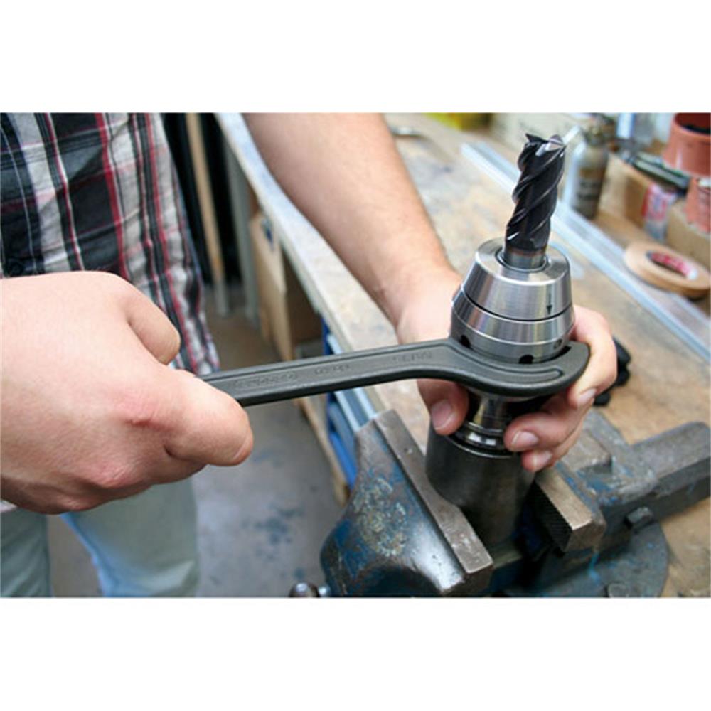 Gedore 40 Metric Hook Wrench with Lug available online - Caulfield Industrial