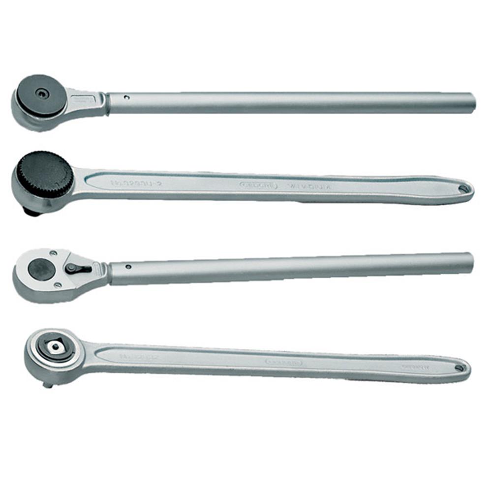 Gedore 3293 Ratchet Handle with Coupler 3/4'' Drive Reversible Ratchet ...